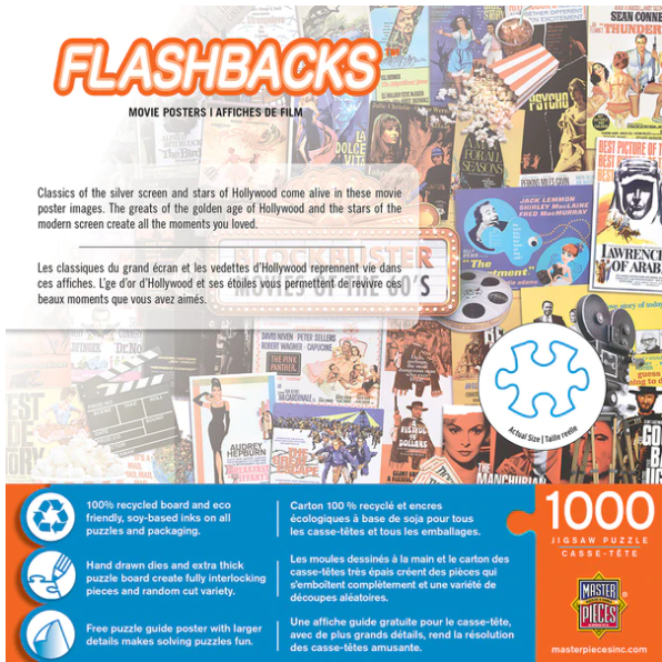 Buy Flashbacks - movie posters Puzzle | Jigsaw Jungle
