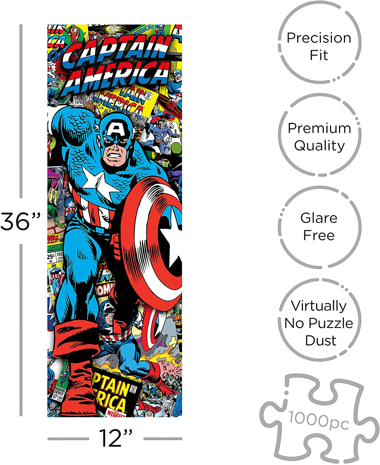 Buy Captain america Puzzle | Jigsaw Jungle