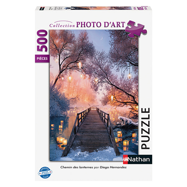 Buy Collection photo d'art - chemin des lanternes (500pcs) Puzzle ...