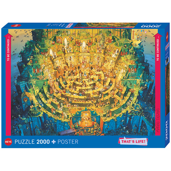 Buy That's life! - deep down, marino degano (2000pcs) Puzzle | Jigsaw ...