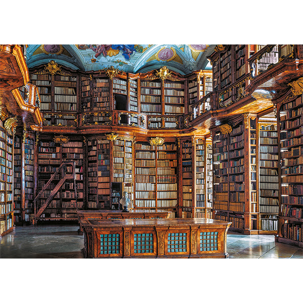 Buy Library monastery st. florian (1000pcs) Puzzle | Jigsaw Jungle