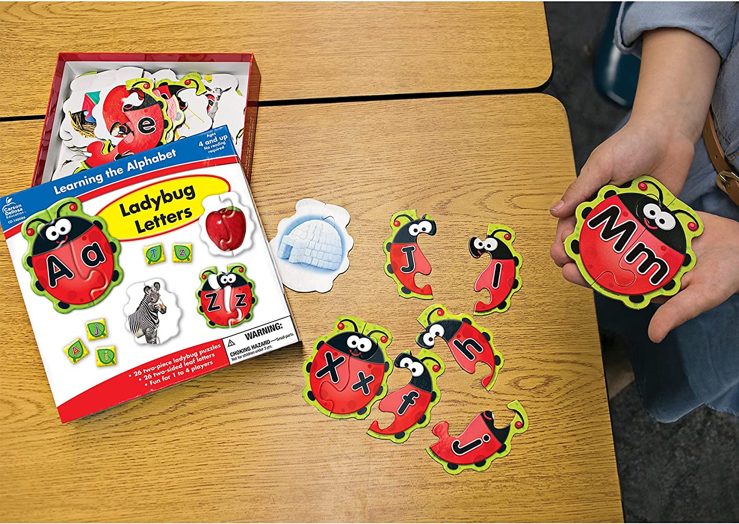 Buy Pfg ladybug letters - learning the alphabet (usage/used - puzzles ...