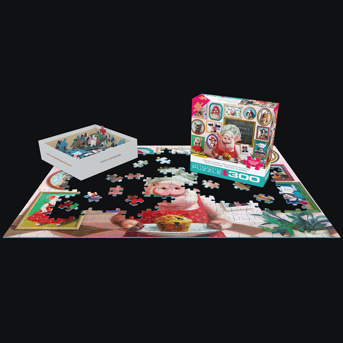 Buy Delicious goodies, lucia heffernan (300xlpcs) Puzzle | Jigsaw Jungle
