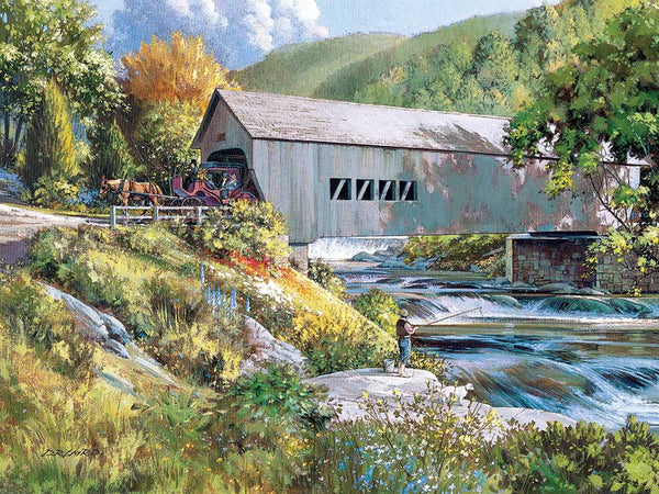 Buy Covered bridge Puzzle | Jigsaw Jungle