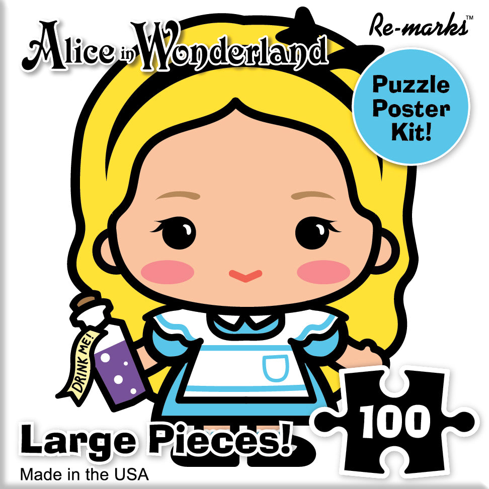 Buy Alice in wonderland: alice (cube) Puzzle | Jigsaw Jungle