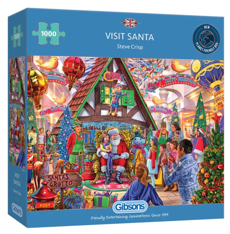 Buy Visit santa, steve crisp (1000pcs) Puzzle | Jigsaw Jungle