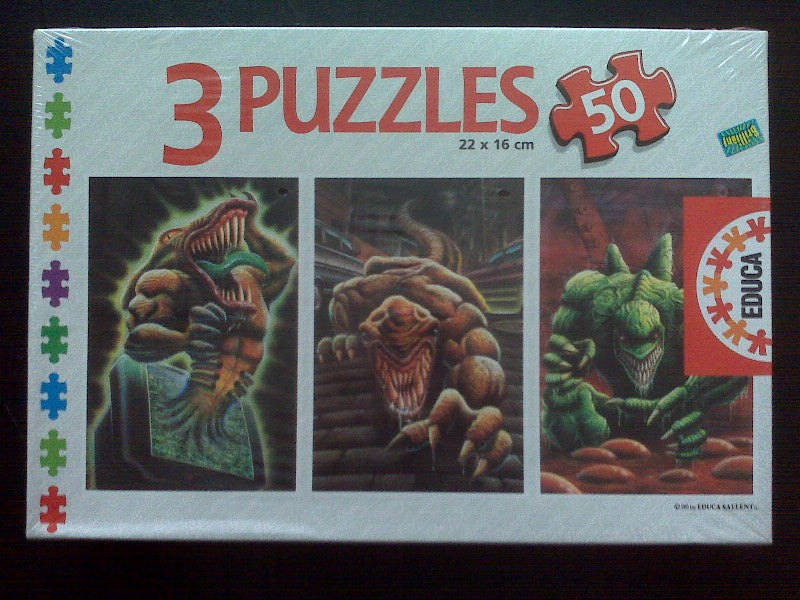 Buy Monstruos monsters Puzzle | Jigsaw Jungle