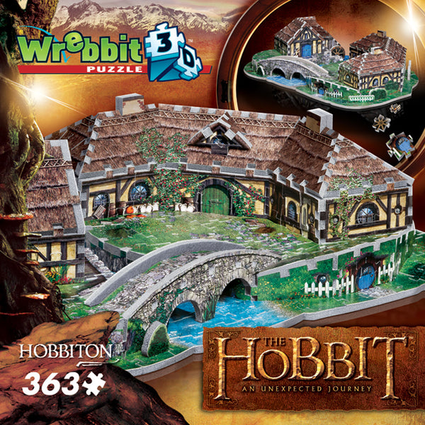 Buy Hobbiton - the hobbit - wrebbit 3d Puzzle | Jigsaw Jungle