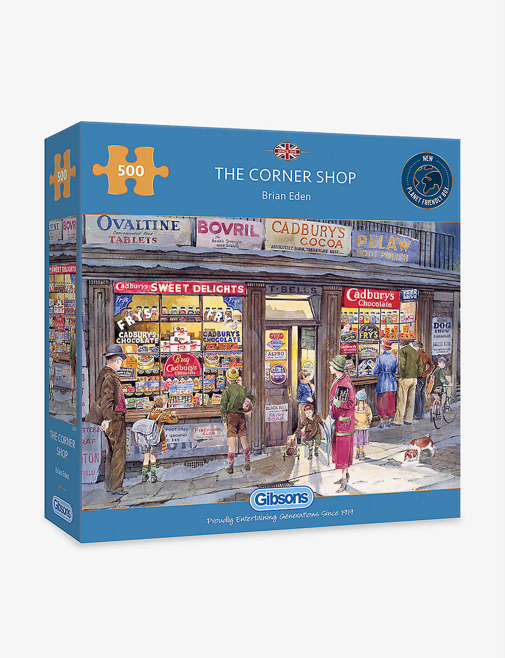 Buy The corner shop, brian eden (500pcs) Puzzle | Jigsaw Jungle