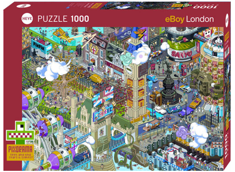 Buy Pixorama - london quest, eboy (1000pcs) Puzzle | Jigsaw Jungle