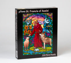 Buy St. francis of assisi (550pcs) Puzzle | Jigsaw Jungle