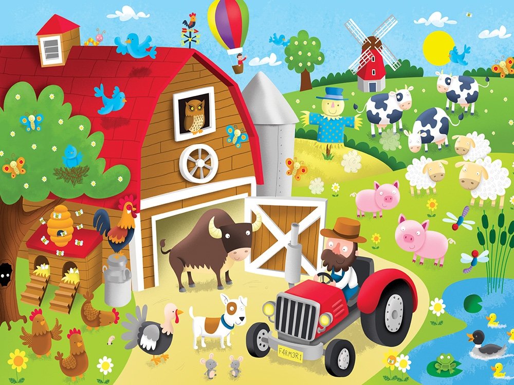 Buy Barnyard fun Puzzle | Jigsaw Jungle