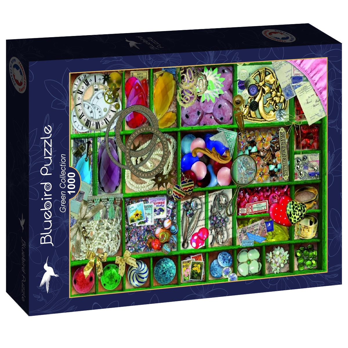 Buy Green collection, barbara behr (1000pcs) Puzzle | Jigsaw Jungle