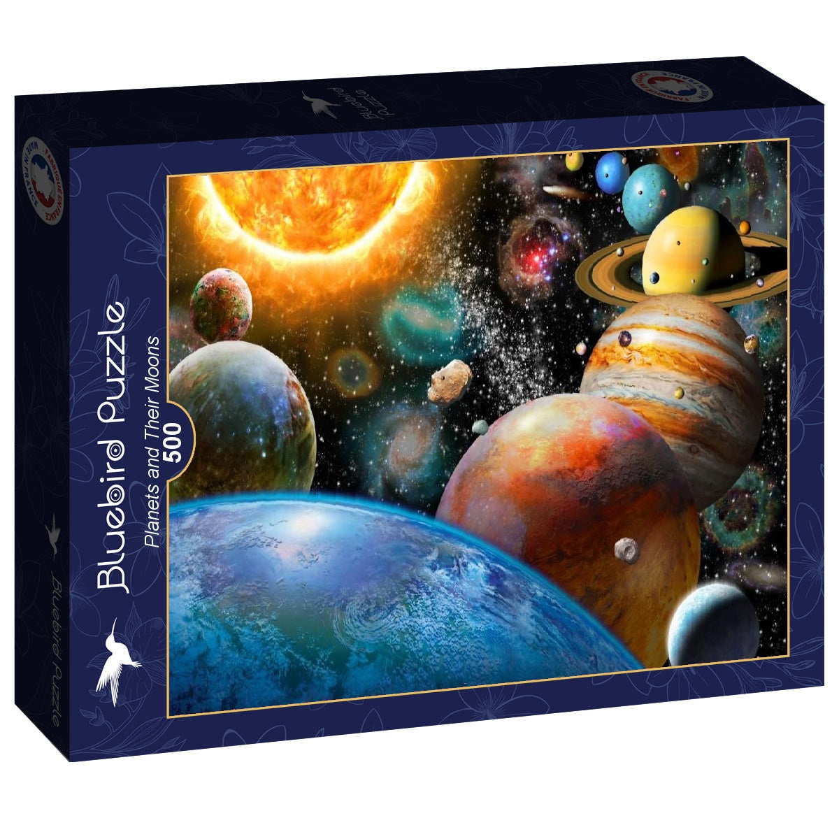 Buy Planets and their moons (500pcs) Puzzle | Jigsaw Jungle