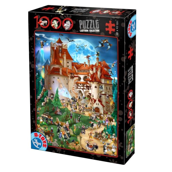 Buy Cartoon collection - vampire party Puzzle | Jigsaw Jungle