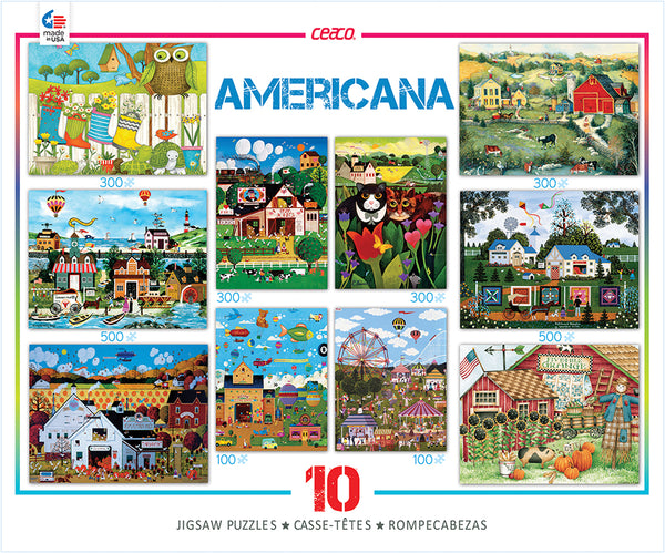 Buy Americana 10-in-1 Puzzle | Jigsaw Jungle