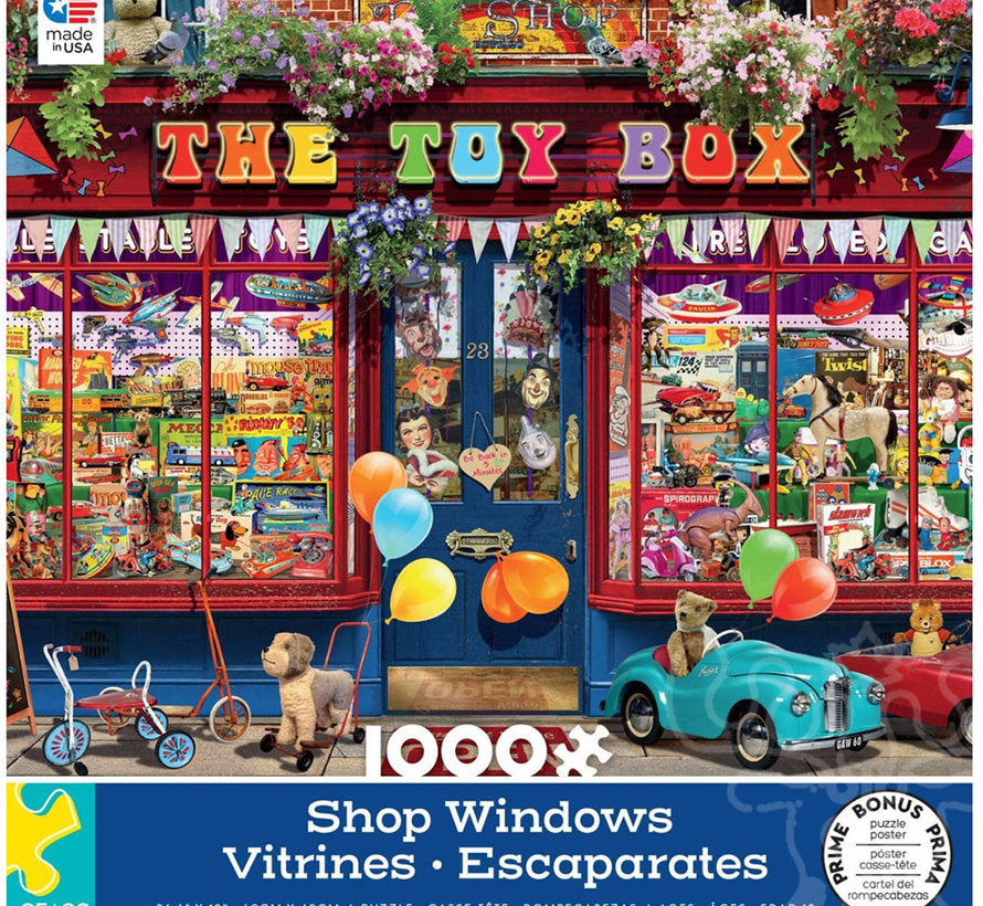 Buy Shop windows: toy box (1000pcs) Puzzle | Jigsaw Jungle