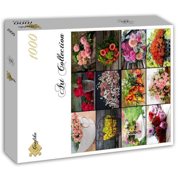Buy Collage - flowers (1000pcs) Puzzle | Jigsaw Jungle