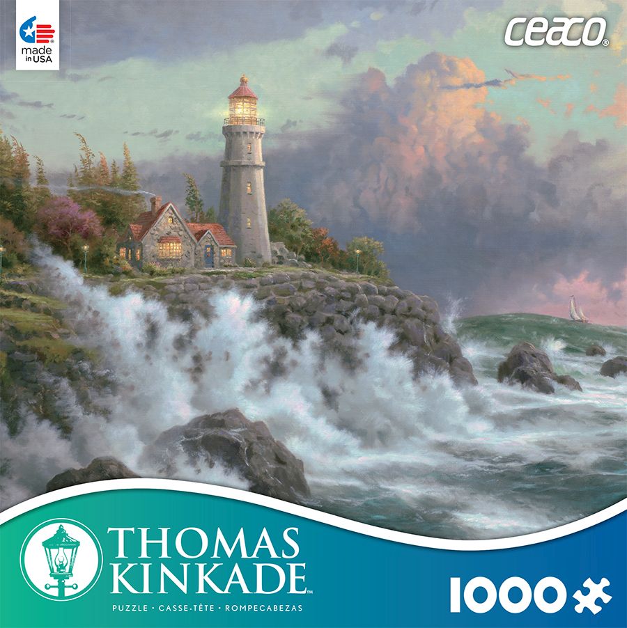 Buy Conquering the storms, thomas kinkade Puzzle | Jigsaw Jungle