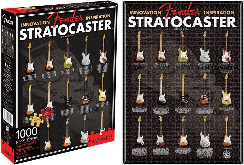 Buy Fender - stratocaster evolution Puzzle | Jigsaw Jungle