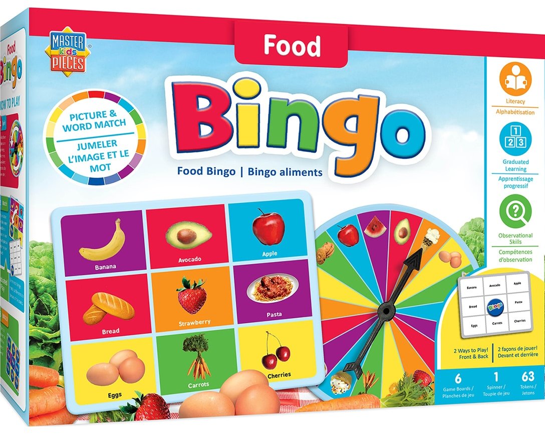 Buy Food bingo Puzzle | Jigsaw Jungle