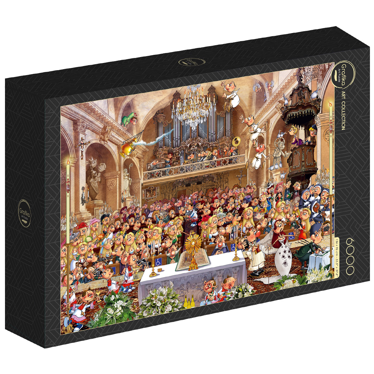 Buy Dmg the wedding, francois ruyer (6000pcs) (damaged box) Puzzle ...