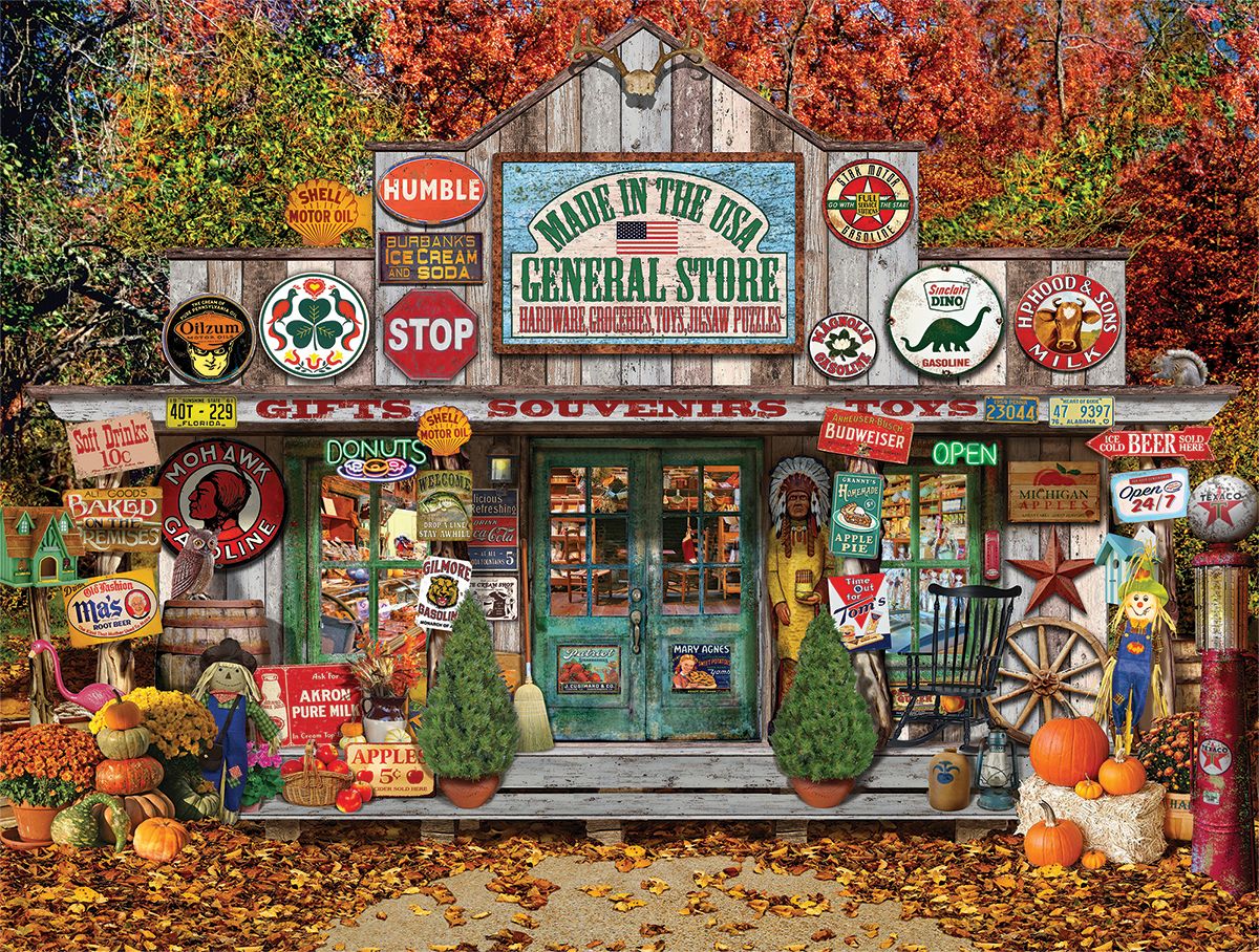 Buy General store, lewis t. johnson Puzzle | Jigsaw Jungle