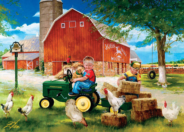 Buy Growing up country, donald zolan (tin box) Puzzle | Jigsaw Jungle