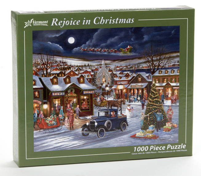 Buy Rejoice in christmas, h. hargrove (1000pcs) Puzzle | Jigsaw Jungle