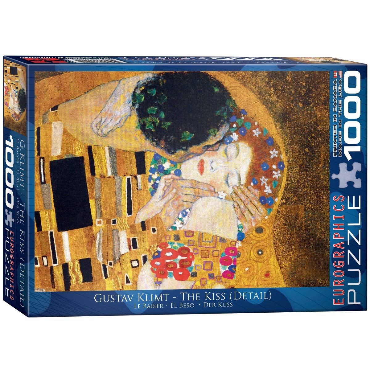 Buy The kiss (detail), gustav klimt Puzzle | Jigsaw Jungle