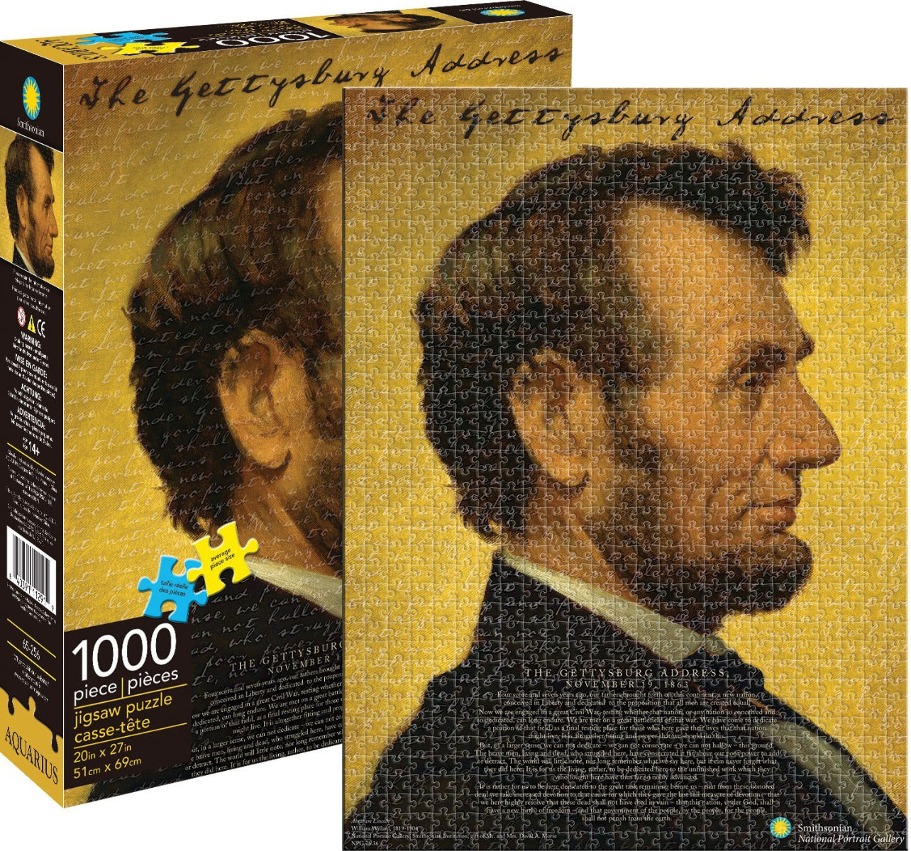 Buy Smithsonian - lincoln Puzzle | Jigsaw Jungle