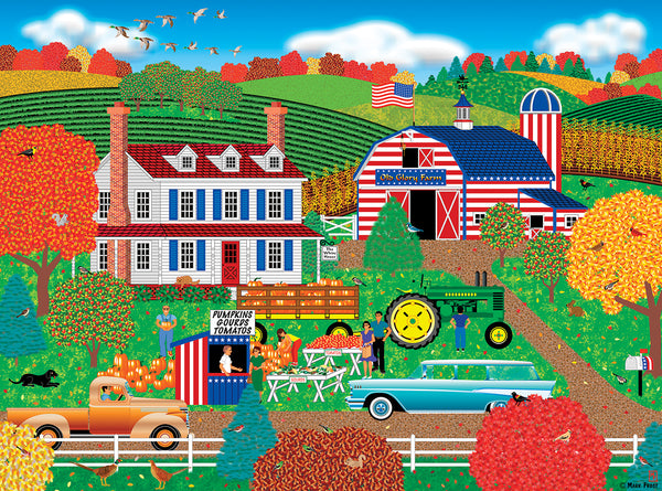 Buy Old glory farm Puzzle | Jigsaw Jungle