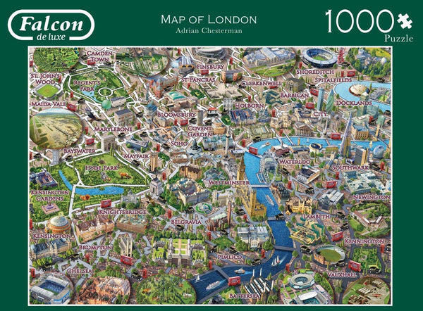 Buy Pfg map of london, adrian chesterman (usage/used - puzzles for good ...