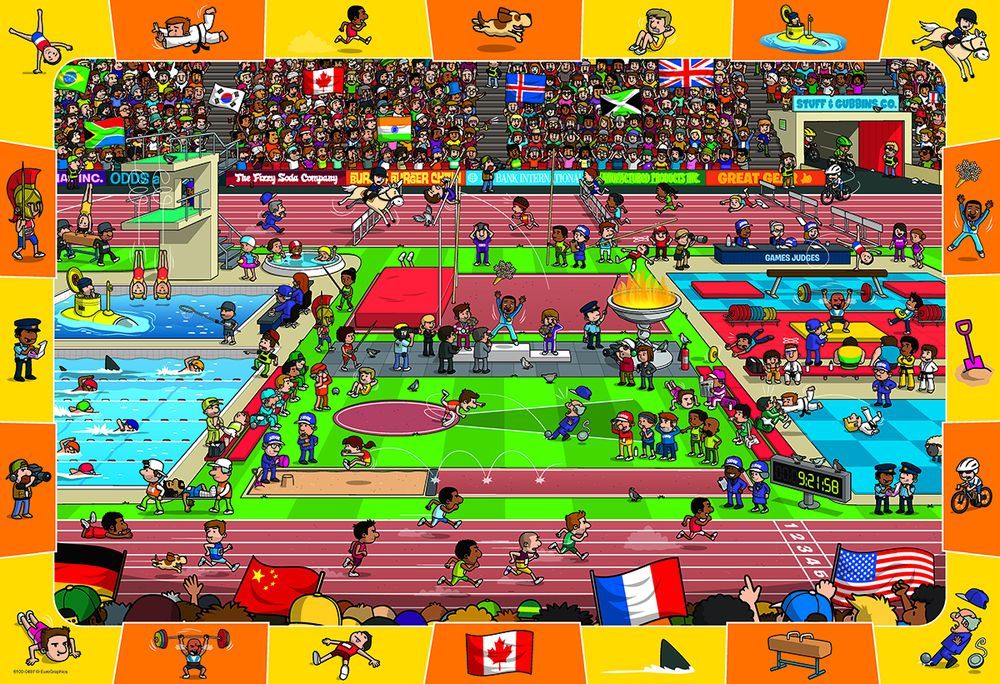Buy Spot & find - olympic games Puzzle | Jigsaw Jungle