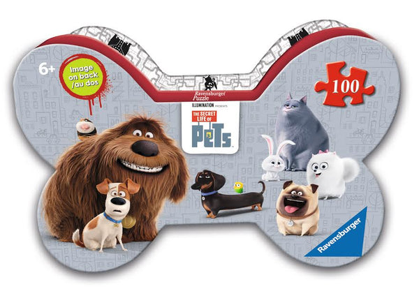 Buy Ravensburger the secret life of pets (collector's bone-shaped box ...
