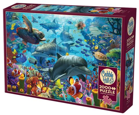 Buy Coral sea, david penfound (2000pcs) Puzzle | Jigsaw Jungle