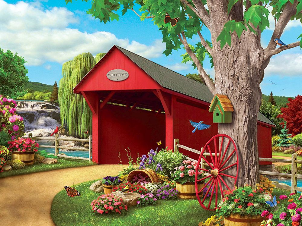 Buy River crossing, alan giana Puzzle | Jigsaw Jungle