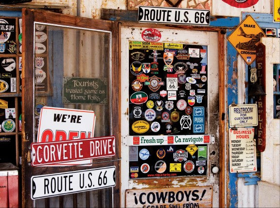 Buy Route 66 memorabilia Puzzle | Jigsaw Jungle