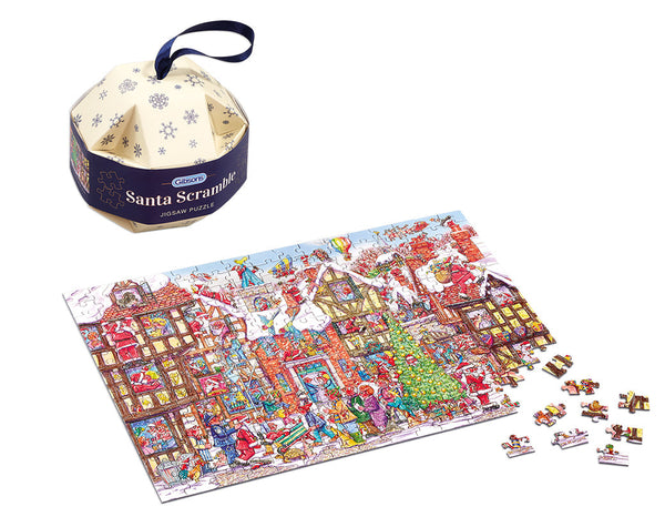 Buy Dmg santa scramble (ornament and puzzle) (damaged box) Puzzle ...