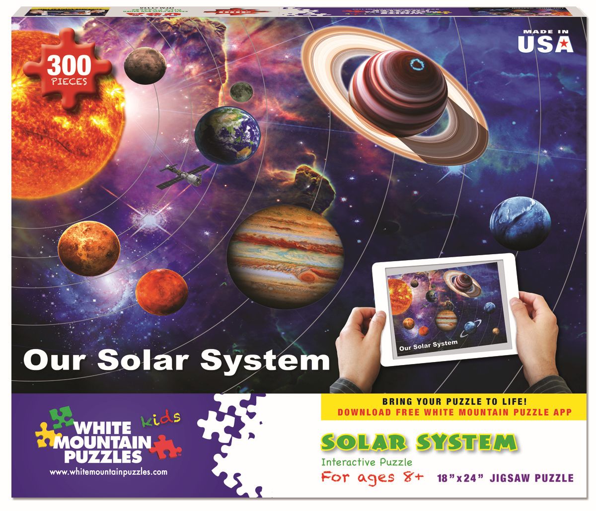 Buy Our solar system - interactive puzzle (free app included) Puzzle ...