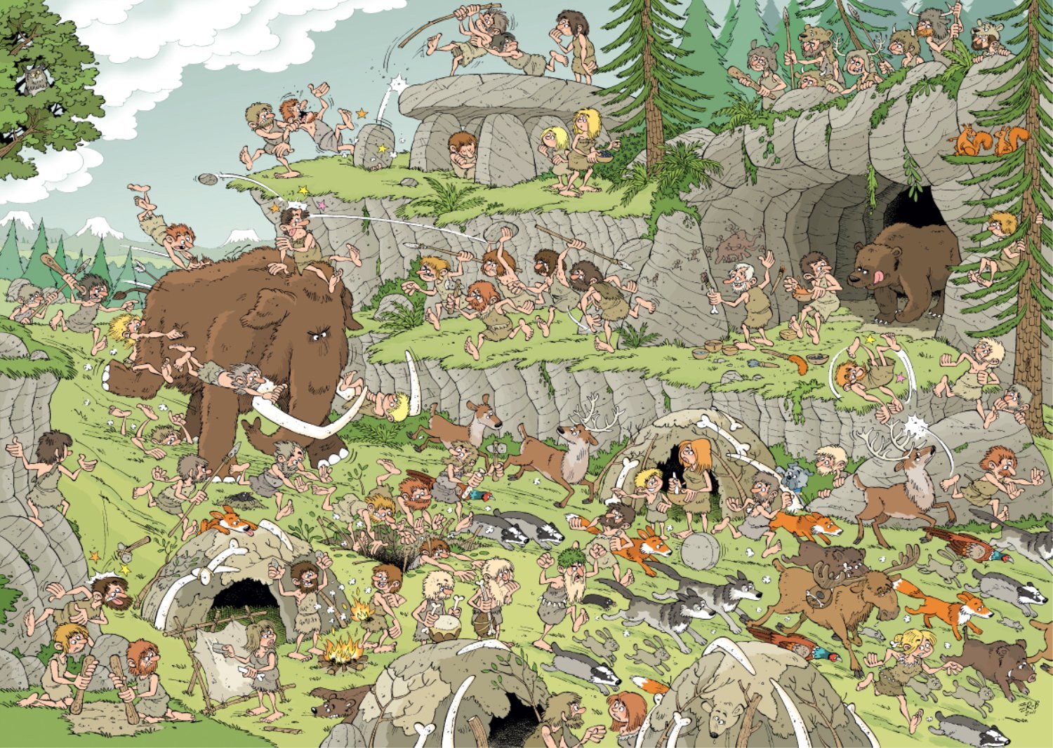 Buy Pieces of history, stone age Puzzle | Jigsaw Jungle
