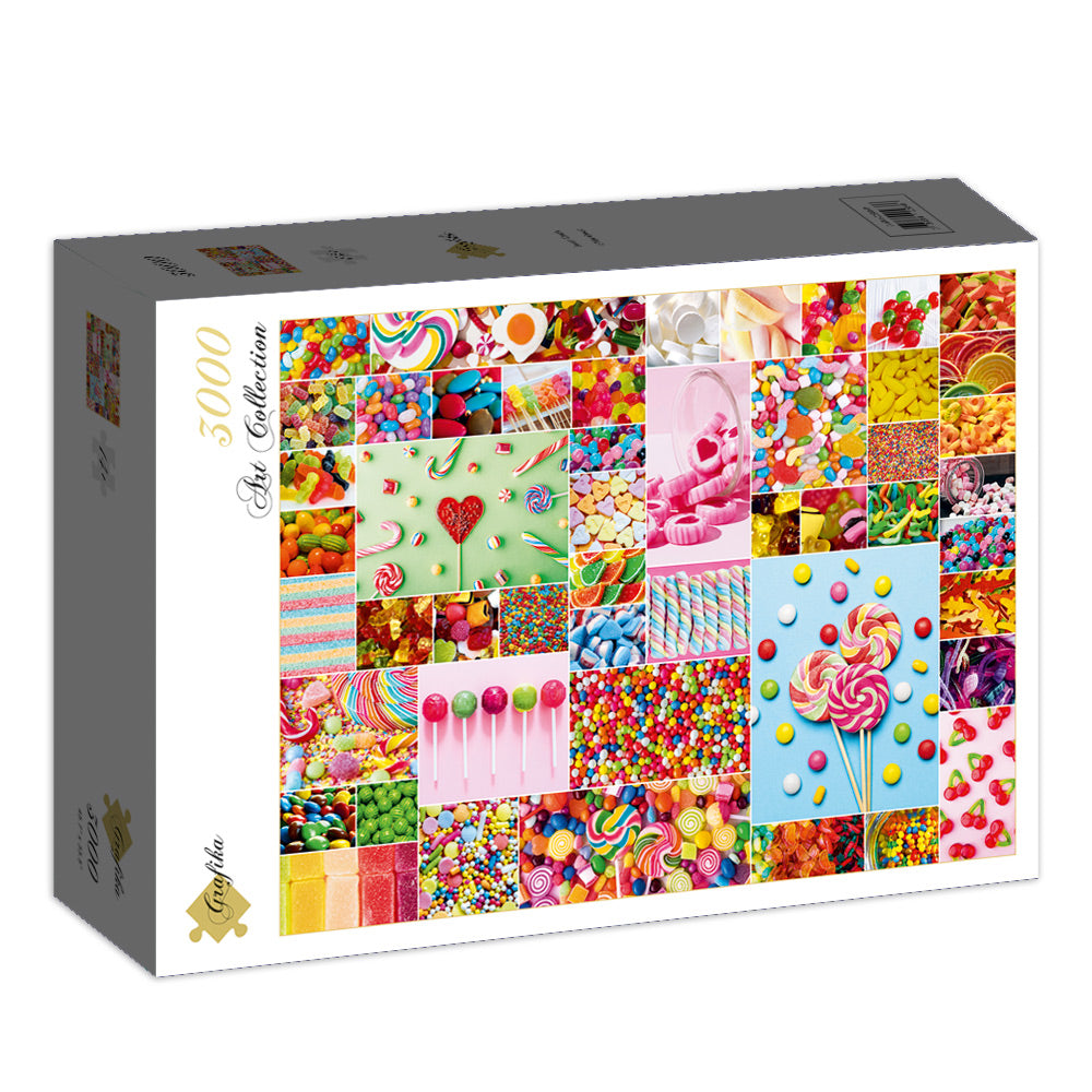 Buy Sweet candy (3000pcs) Puzzle | Jigsaw Jungle