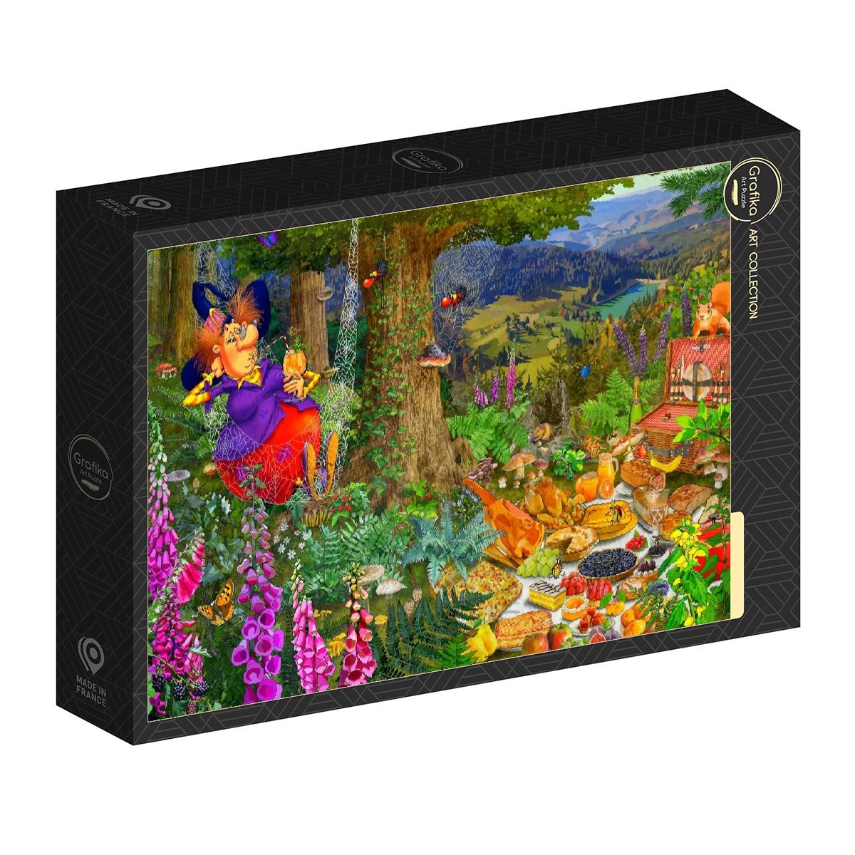 Buy The witch picnic, francois ruyer (1000pcs) Puzzle | Jigsaw Jungle