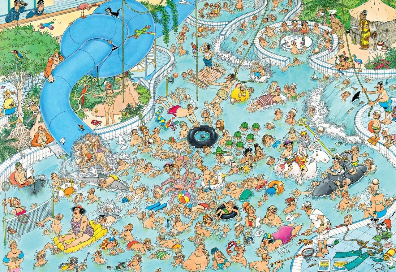 Buy Pfg whacky water world, jan van haasteren (usage/used - puzzles for ...